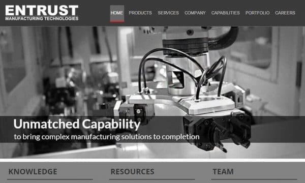 Parent Company Entrust Relaunches Website - UNISIG Deep Hole Drilling ...