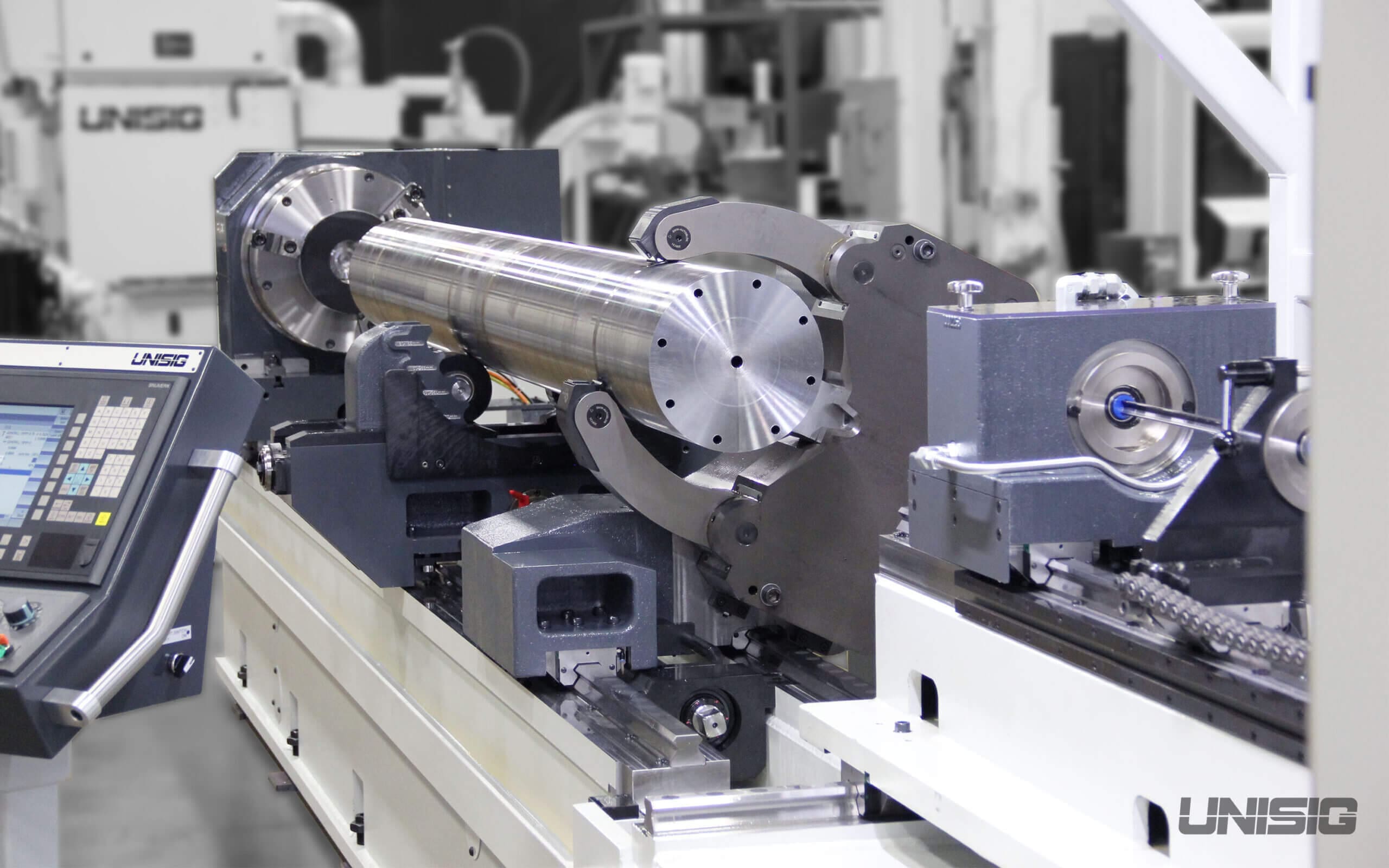 UNX eccentrical deep hole drilling machines | UNISIG extreme precision