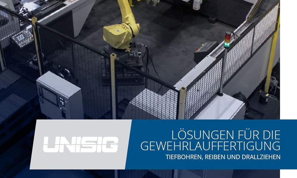 Gun Barrel Manufacturing Brochure - UNISIG Deep Hole Drilling Machines